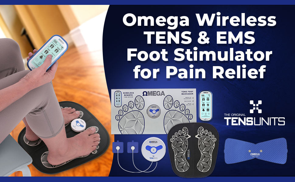 Omega Foot Stimulator with Remote Control | TENS Units