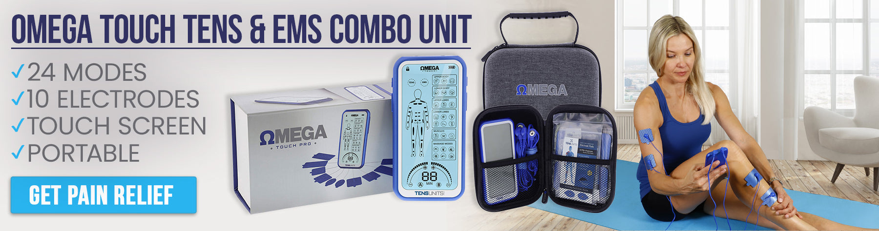 TENS Unit – Buy TENS Units for Pain Relief | Tensunits.com