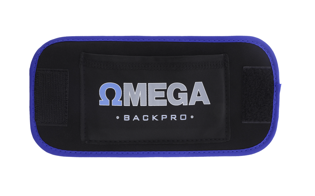 Omega Premium Conductive Back Brace for TENS/EMS - Pain Relief