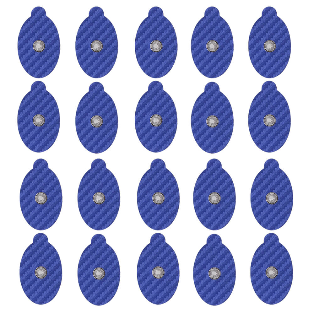 Ultra Premium: Optimal Comfort Oval Shape Snap Electrodes